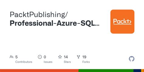 Github Packtpublishingprofessional Azure Sql Database Administration Third Edition
