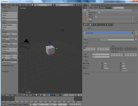 Blender Layers Basics Interface Blender Artists Community