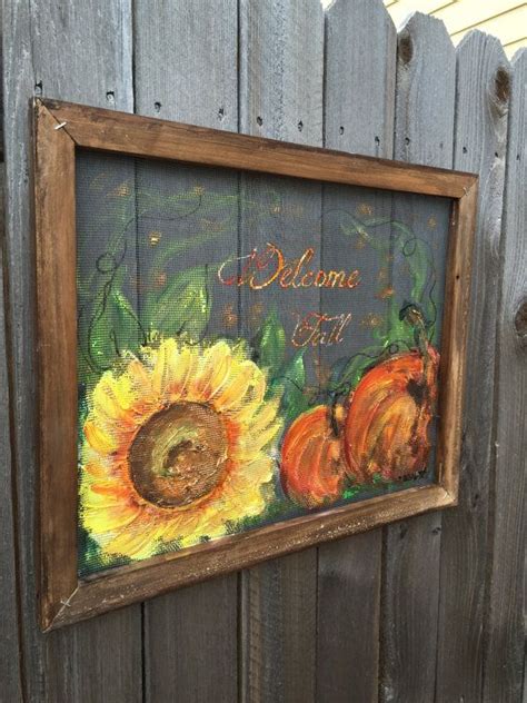 Fall Tree Window Painting Warehouse Of Ideas