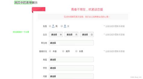 html 四 form表单 html form表单 csdn博客