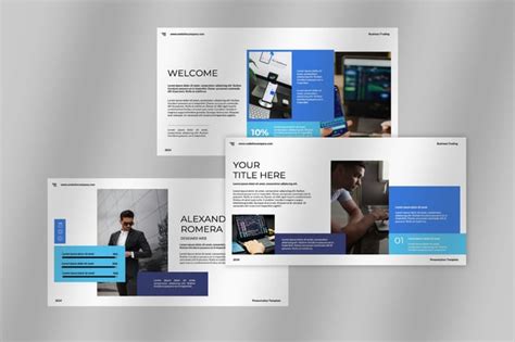 Business Trading Powerpoint Template Incl Trading And Office Envato