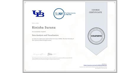 Rinisha Surana On Linkedin Completion Certificate For Data Analysis