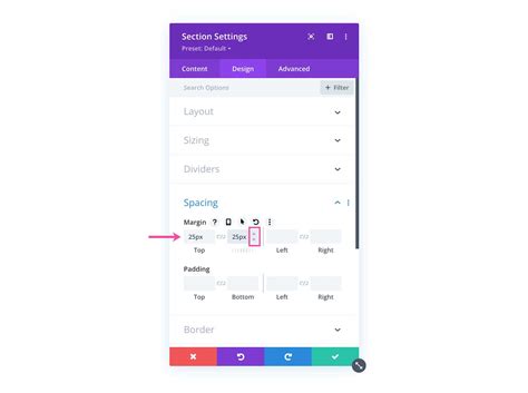Using Divi Spacing Options Elegant Themes Documentation