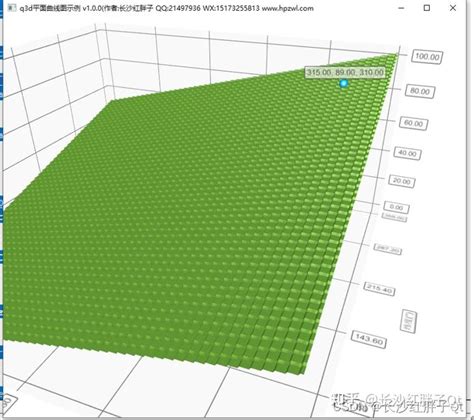 Qt开发技术：q3d图表开发笔记（三）：q3dsurface三维曲面图介绍、demo以及代码详解 知乎