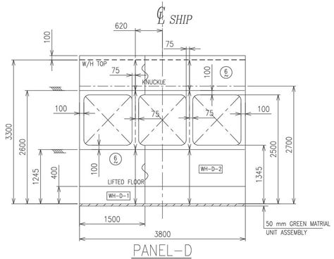 Panel Design Details In Autocad Dwg File Cadbull