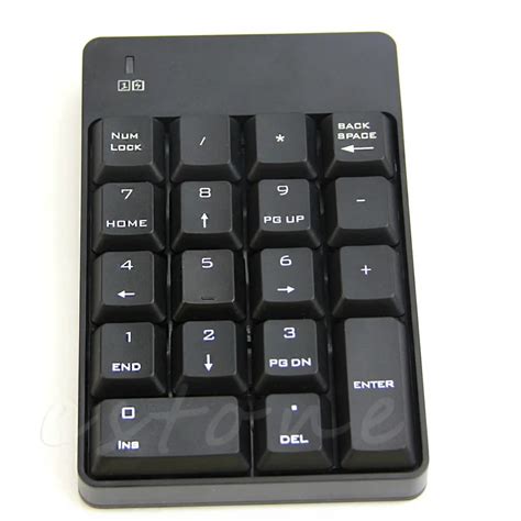 2 4ghz 18 keys usb wireless numeric keypad numpad number pad mini
