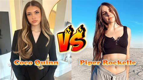 Coco Quinn VS Piper Rockelle Transformation From Baby To YouTube
