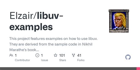 github elzair libuv examples this project features examples on how