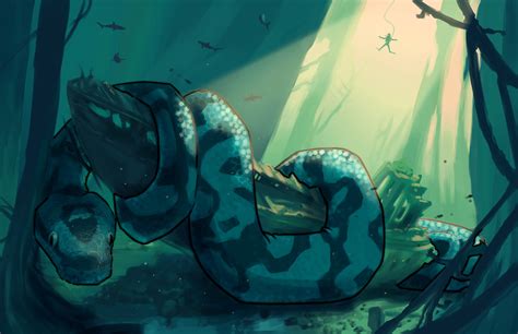 Artstation Underwater Python