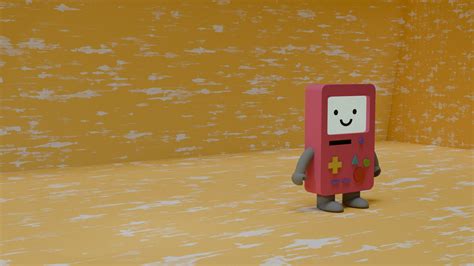 Robot Bmo 3d Model Turbosquid 2210232