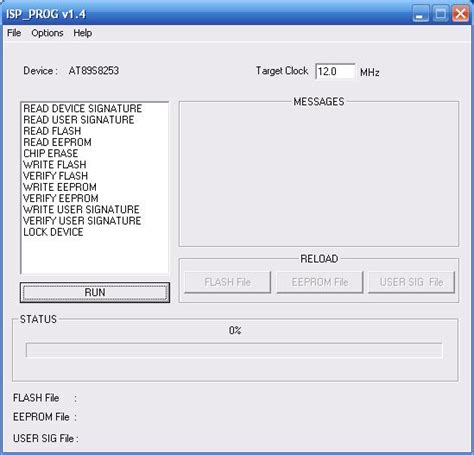 AT89SXX Flash Programmer V1 4 S S E