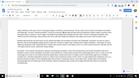 How To Create Google Docs Landscape Orientation Page Guide Techies Tech Guide
