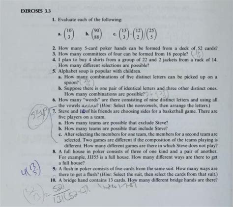 solved exercises 3 3 1 evaluate each of the following b
