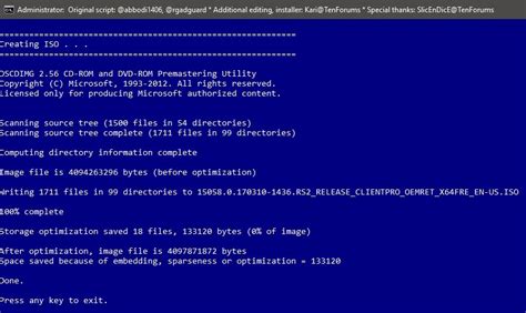 Uup To Iso Create Bootable Iso From Windows 10 Build Upgrade Files Tutorials