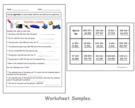 Yr 56 Working With The Formal Written Algorithm Consolidation