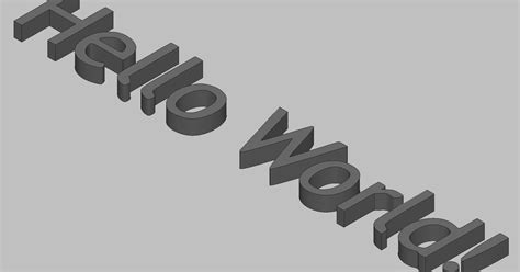 Hello World By Xennbas Download Free STL Model Printables Com