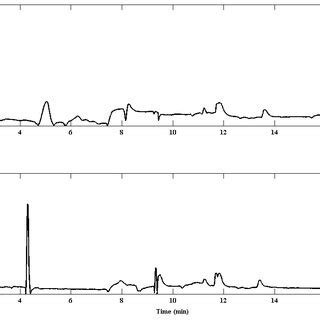 Chromatograms Recorded On The GC ECD System Depicting A Typical Blank Download Scientific