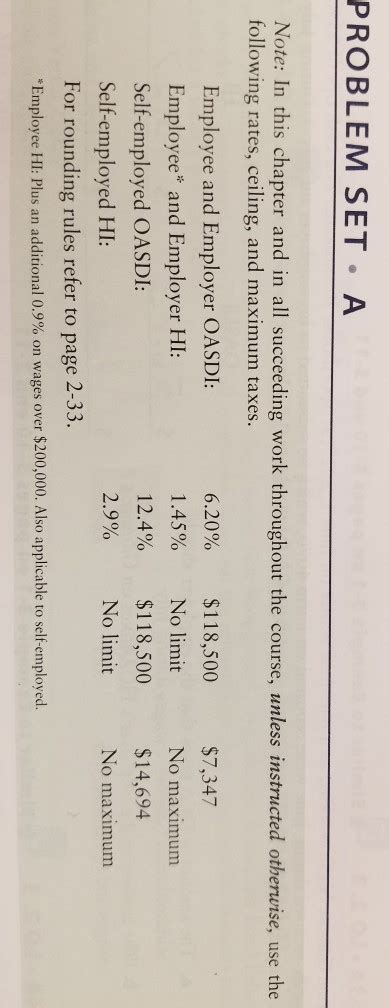 Solved PROBLEM SET A Note In This Chapter And In All Chegg