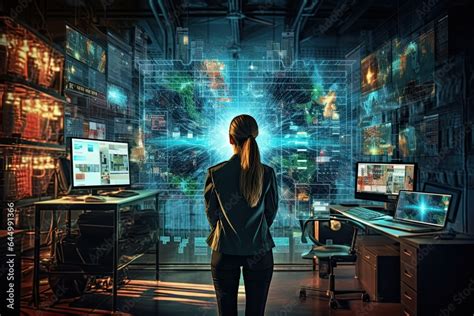 Cybersecurity Analyst Stock Illustration Adobe Stock