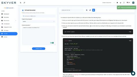 Video Guide Ai Code Generator