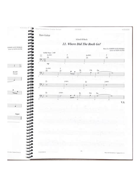 School Of Rock Script 3 Pdf