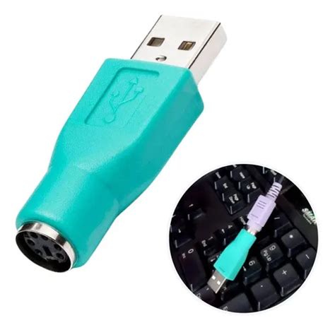 Conversor Teclado Mouse Antigo P Usb Adaptador Ps Conector MercadoLivre