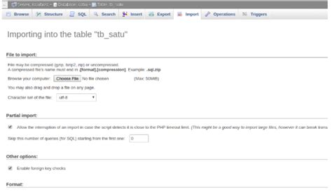 cara remote database di panel webuzo