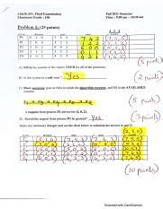 CS Final Exam Solutions Pdf Course Hero