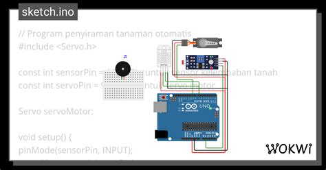 Penyiraman Tanaman Otomatis Dengan Sensor Kelembaban Tanah Edit Tugas