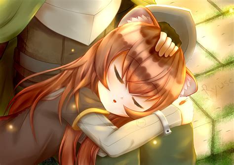 Smol Raphtalia Sleeping R Shieldbro