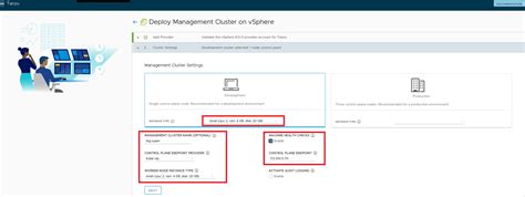 Tanzu Kubernetes Grid Deployment Tkg Deployment On Vsphere