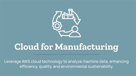 Aligned Technology Group On Linkedin Aws Cloud For Manufacturing