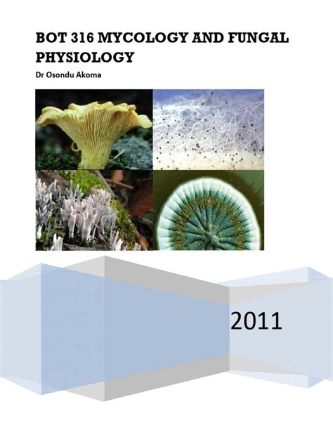 Module I Mycology Pdf Fungus Sexual Reproduction