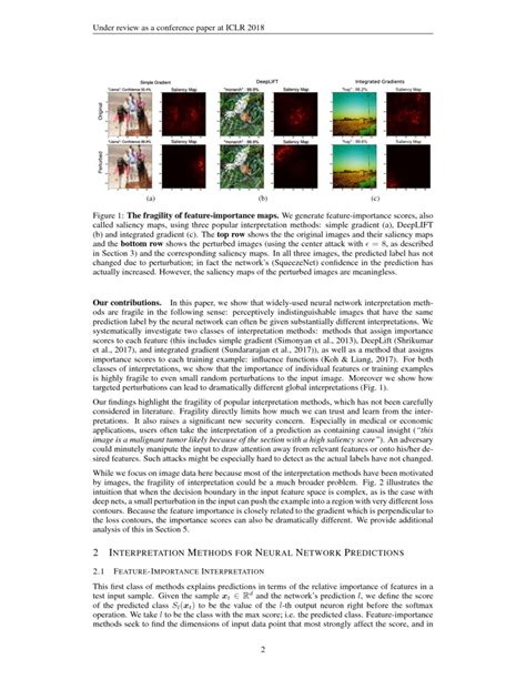 Interpretation Of Neural Networks Is Fragile Deepai