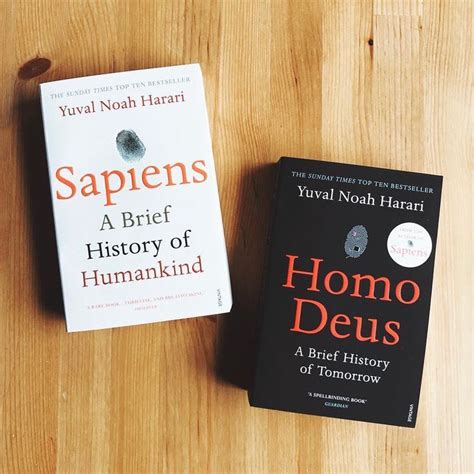 Bundle Of Two Book By Yuval Noah Harari Homo Deus A Brief History Of