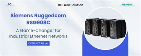 Ruggedcom Rsg908c Ethernet Switch Best Compact Switches
