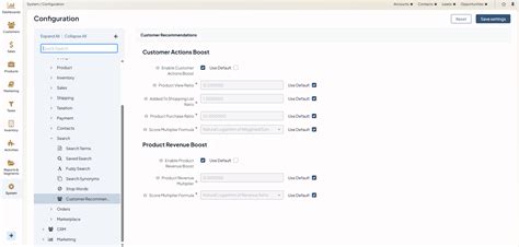 Configure Global Customer Recommendations Settings Orocommerce Orocrm And Oroplatform