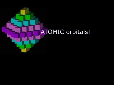 PPT ATOMIC Orbitals PowerPoint Presentation Free Download ID 1732423