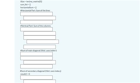 Solved Write A Python Program To Check If An Nxn Matrix Is A
