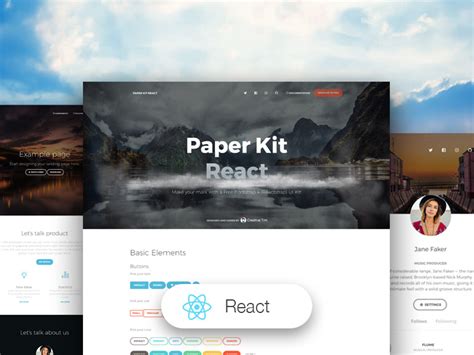 Paper Kit React By Made With React