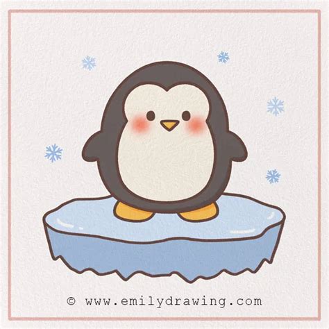 Penguin Pictures Drawing Cute