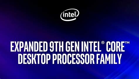 Intel Coffee Lake Refresh Infocity