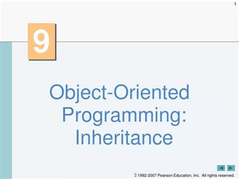 Ppt Object Oriented Programming Inheritance Powerpoint Presentation Id9190622
