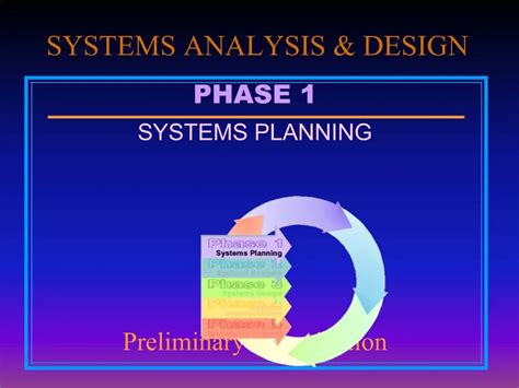 ppt systems analysis design powerpoint presentation free download