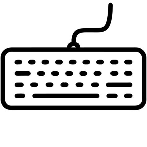 Premium Vector Keyboard Icon Outline