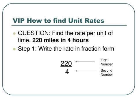 PPT Unit Rates PowerPoint Presentation Free Download ID