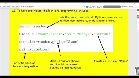 Importing Modules Into Python Random Module Youtube