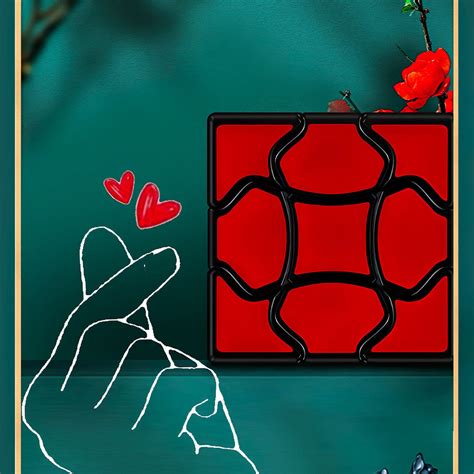 Qiyi Fluffy 3×3 Rubiks Cube Rubiks Cube