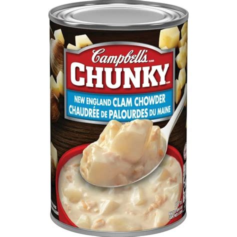 Campbells Chunky New England Clam Chowder Fig App