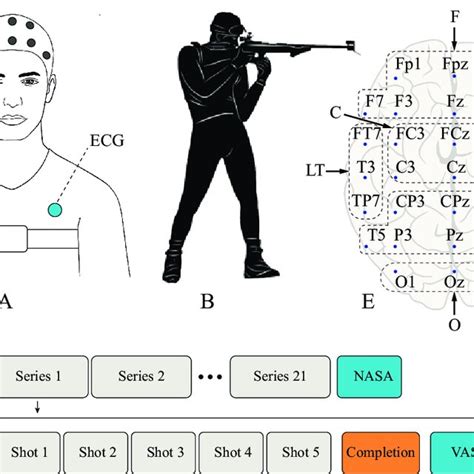 A Experimental Setup With Sensors Eeg Grey Circles Eog Green